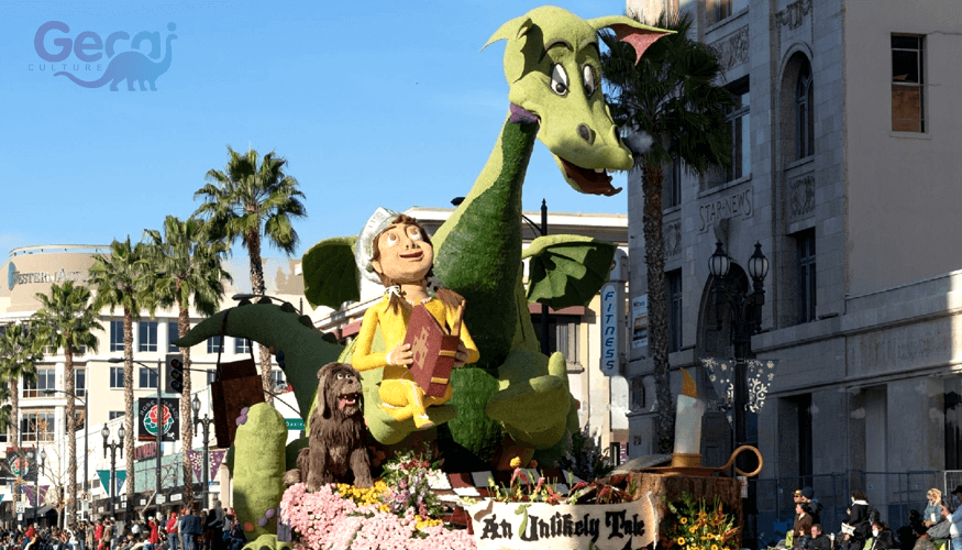 Custom Character Parade Float-Parade Float-Dinosaur Park Animatronic ...