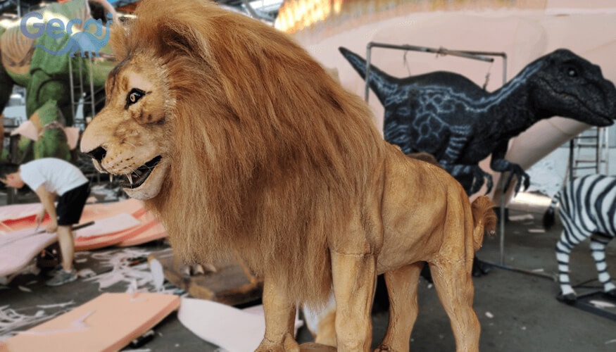 Animatronic Lion-Animatronic Animal-Dinosaur Park Animatronic Dinosaur ...
