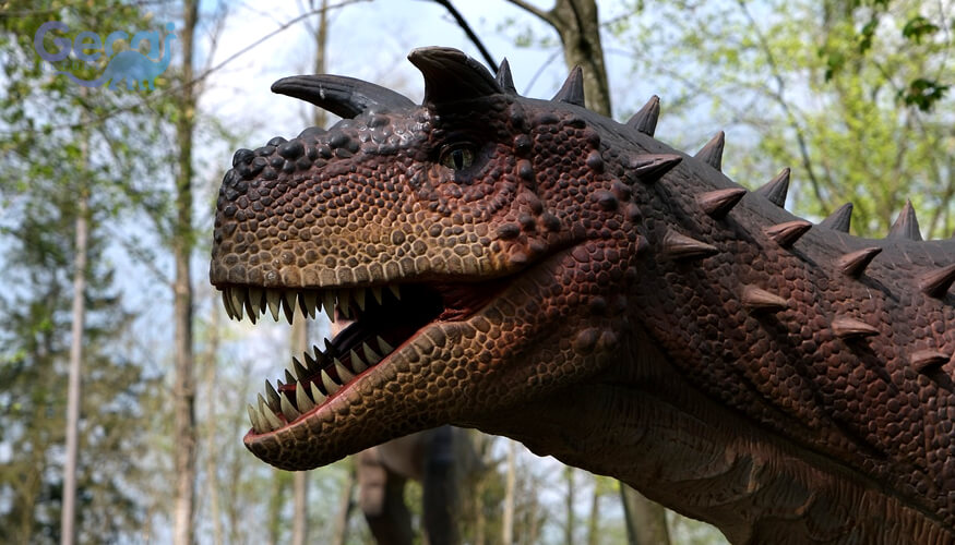 Realistic Carnotaurus Animatronic Statue-Animatronic Dinosaur-Dinosaur ...