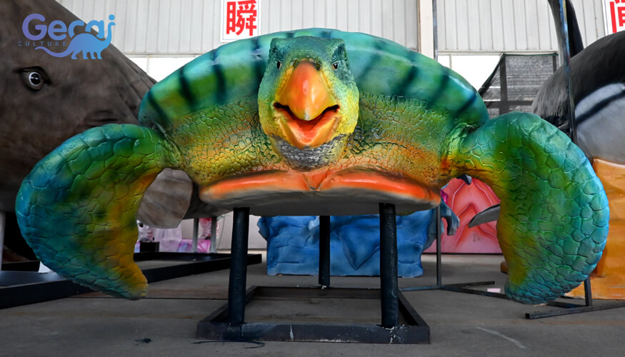 Animatronic Green Sea Turtle Life Size Statue for Sale-Animatronic ...