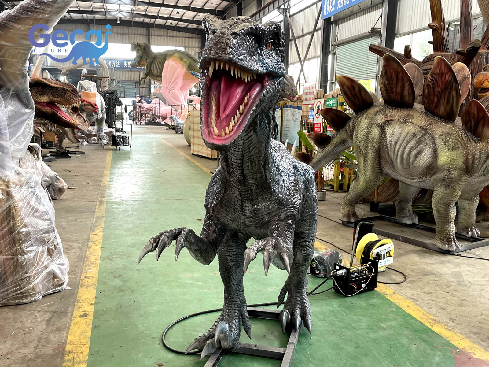 Velociraptor Animatronic Statue for Museum-Animatronic Dinosaur-Zigong ...